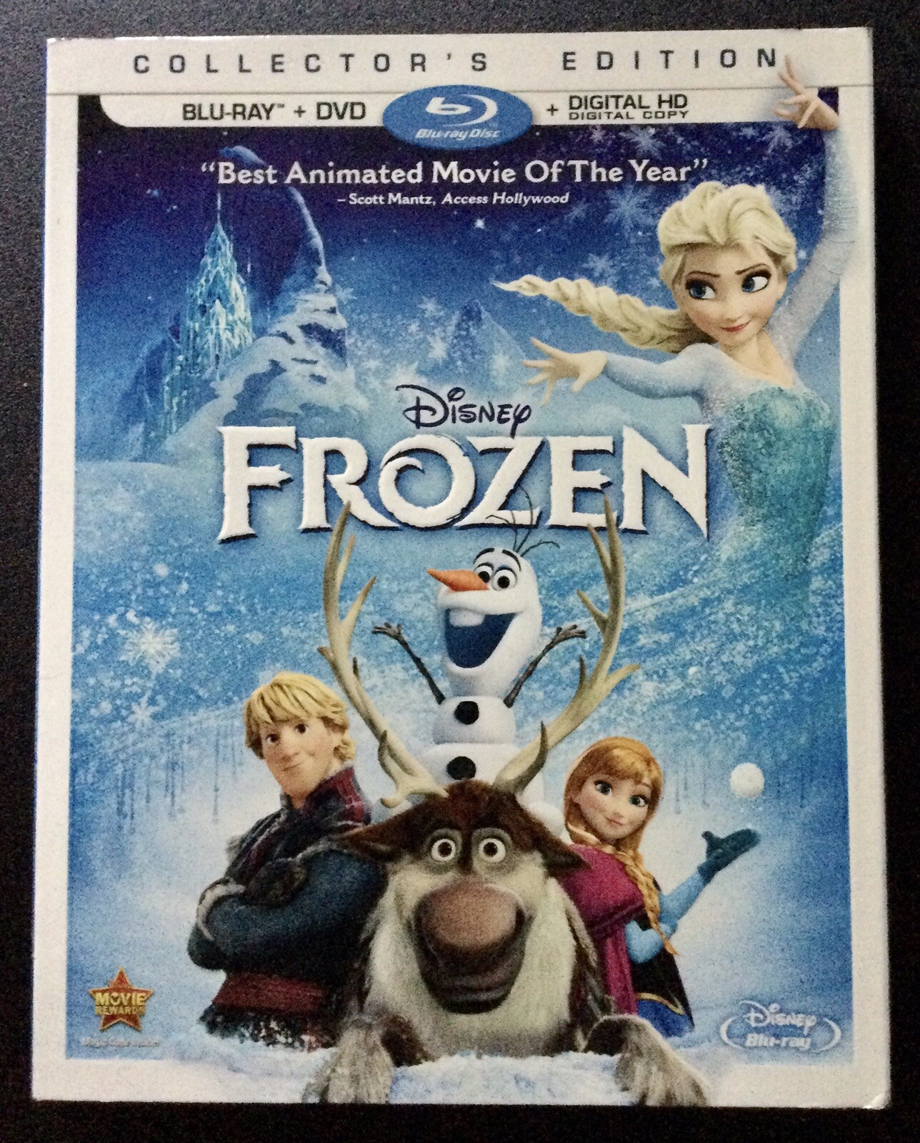 Frozen Blu Ray Disc