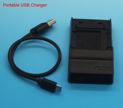 Battery Charger For DMW-BCJ13 E DE-A82 Panasonic Lumix DMC-LX5 DMC-LX6 ...