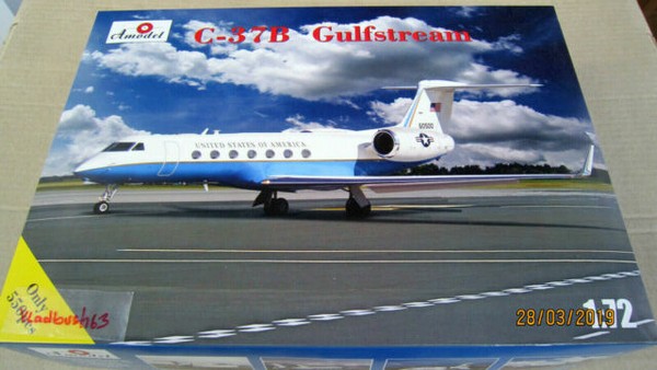 Amodel 1/72 C37b Gulfstream USAF Plastic Model Kit 72327 for sale ...