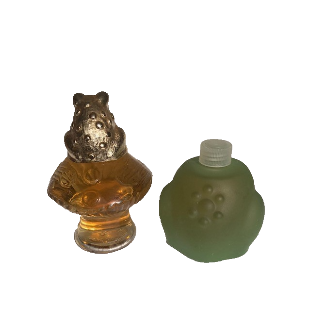 Vintage Avon Fairytale Frog Sweet Honesty Splash Cologne 1 oz & Emerald ...