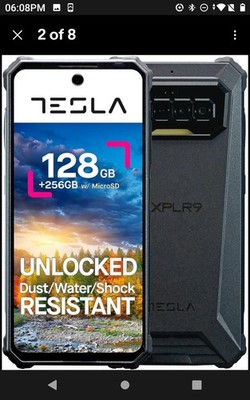TESLA EXPLR 9 256GB Smartphone | Rugged Phone | Android Cell Phone ...