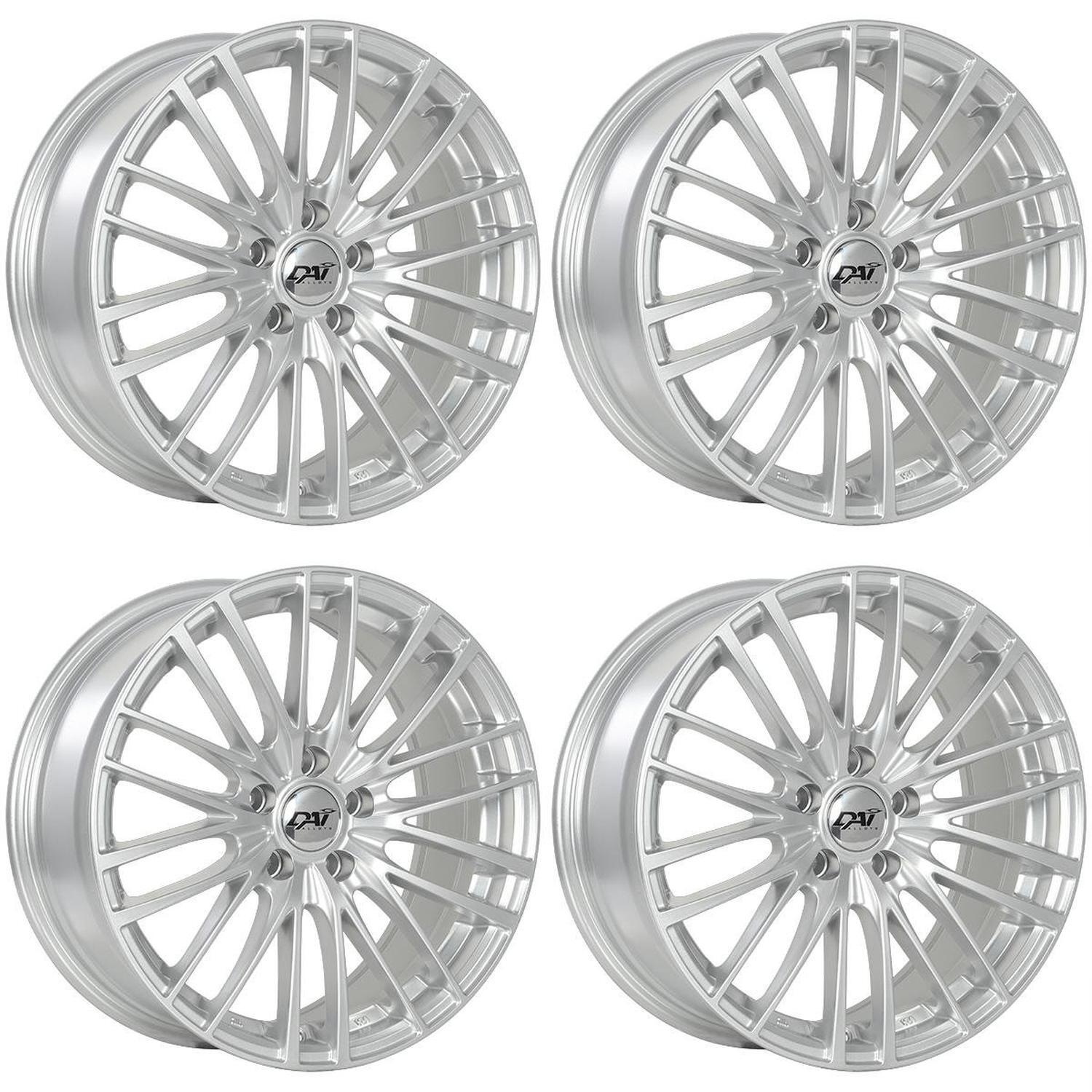 Set of 4 17in Silver Alloy Wheel Rims for Honda S2000, DA9AK94 5x114.3 ...