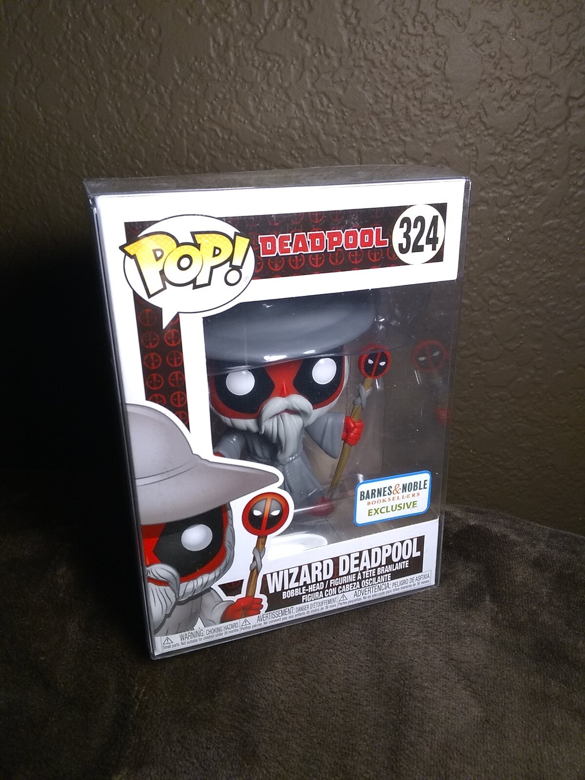 Funko Pop! #324 Wizard Deadpool Barnes & Nobles Exclusive New in ...