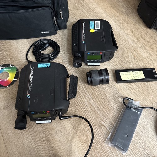 Lot Of 2 Photo Research SpectraScan PR-650 Colorimeter Tested Working ...