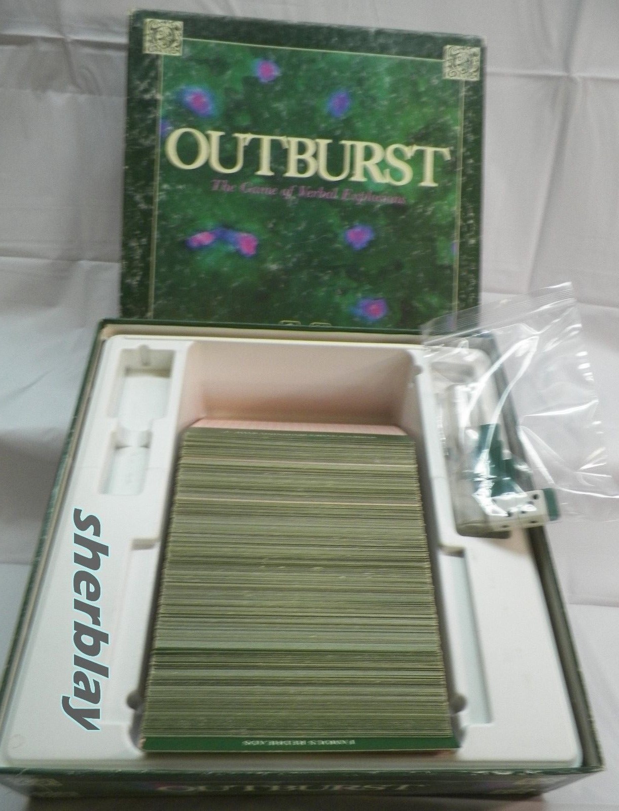 1988 Outburst Board Game of Verbal Explosions Complete | eBay