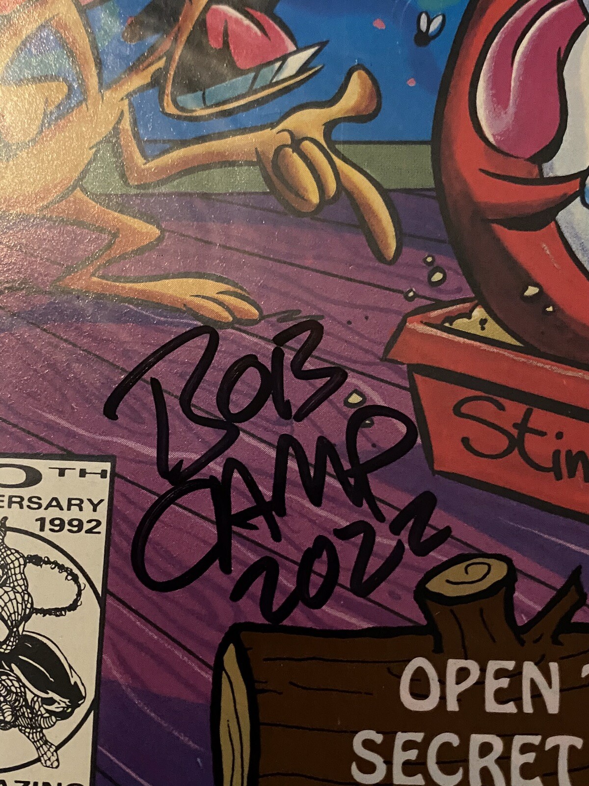 Bob Camp Signed Ren & Stimpy #1 Sealed 1992 Marvel Comics JSA COA | eBay