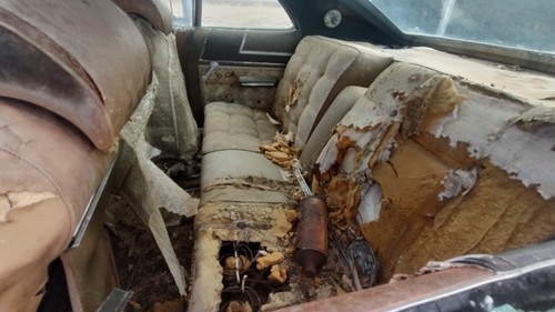 1967 68 69 AMC AMBASSADOR 2 DOOR SEAT FRAME SET BENCH FRONT AND REAR ...