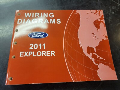 2011 FORD EXPLORER WIRING DIAGRAMS MANUAL SHOP REPAIR BOOK FACTORY OEM ...