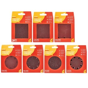 Choose PERFORATED HOOK & LOOP SANDING SHEETS Square/Circle Wood Paint ...