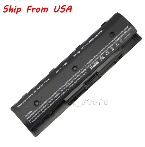 NEW PI06 4400mAh Battery for HP ENVY 14 14t 15 Pavilion 17z 710416-001 ...