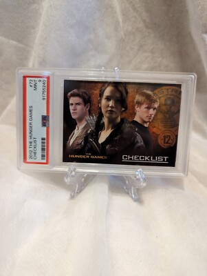 Jennifer Lawrence - Checklist 72 The Hunger Games 2012 NECA PSA 9 (Pop ...