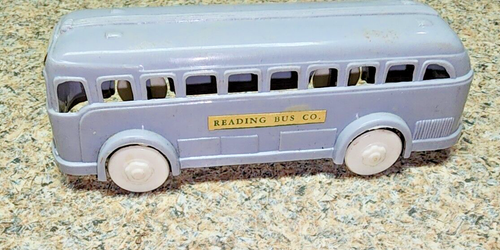 Vintage Plasticville O Scale Hard Plastic Transit Bus | eBay