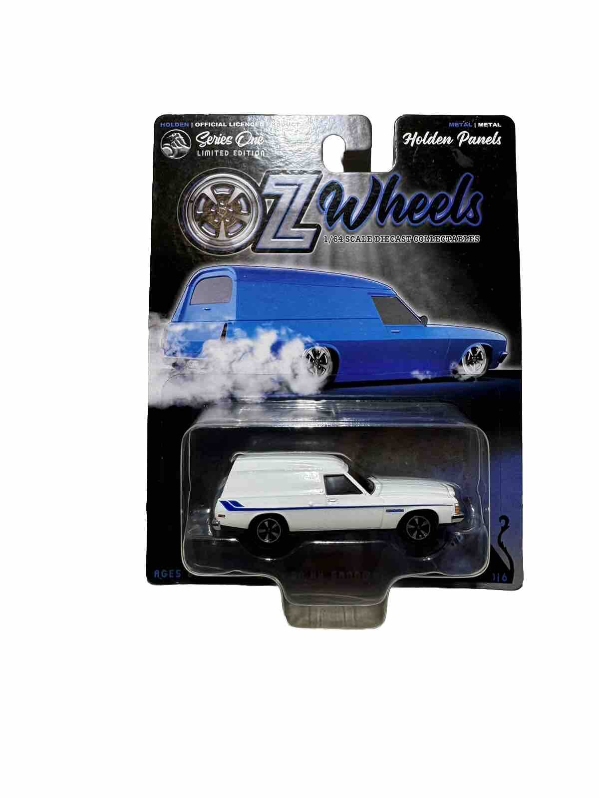 1:64 Oz Wheels Diecast Series One - Holden HX Sandman Panel Van - White ...