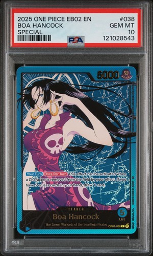 2025 ONE PIECE EB02 ANIME 25TH COLLECTION SPECIAL OP07-038 BOA HANCOCK ...