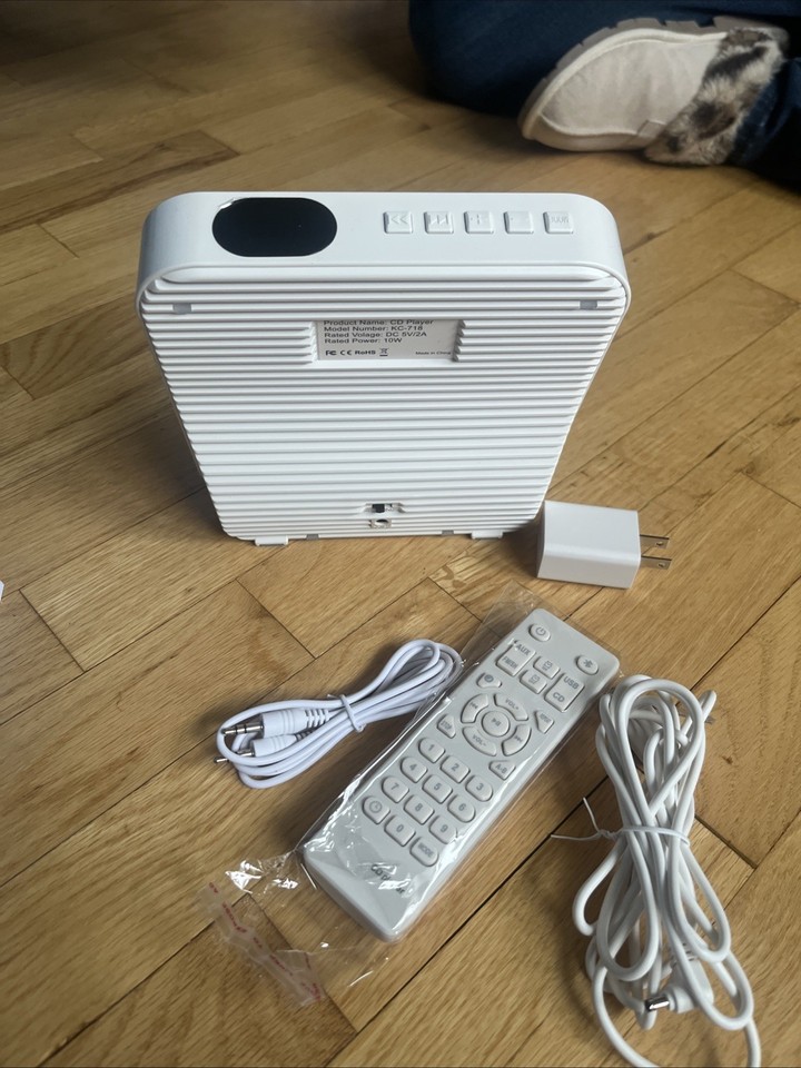 portable cd player new bluetooth, desktop, timer | eBay