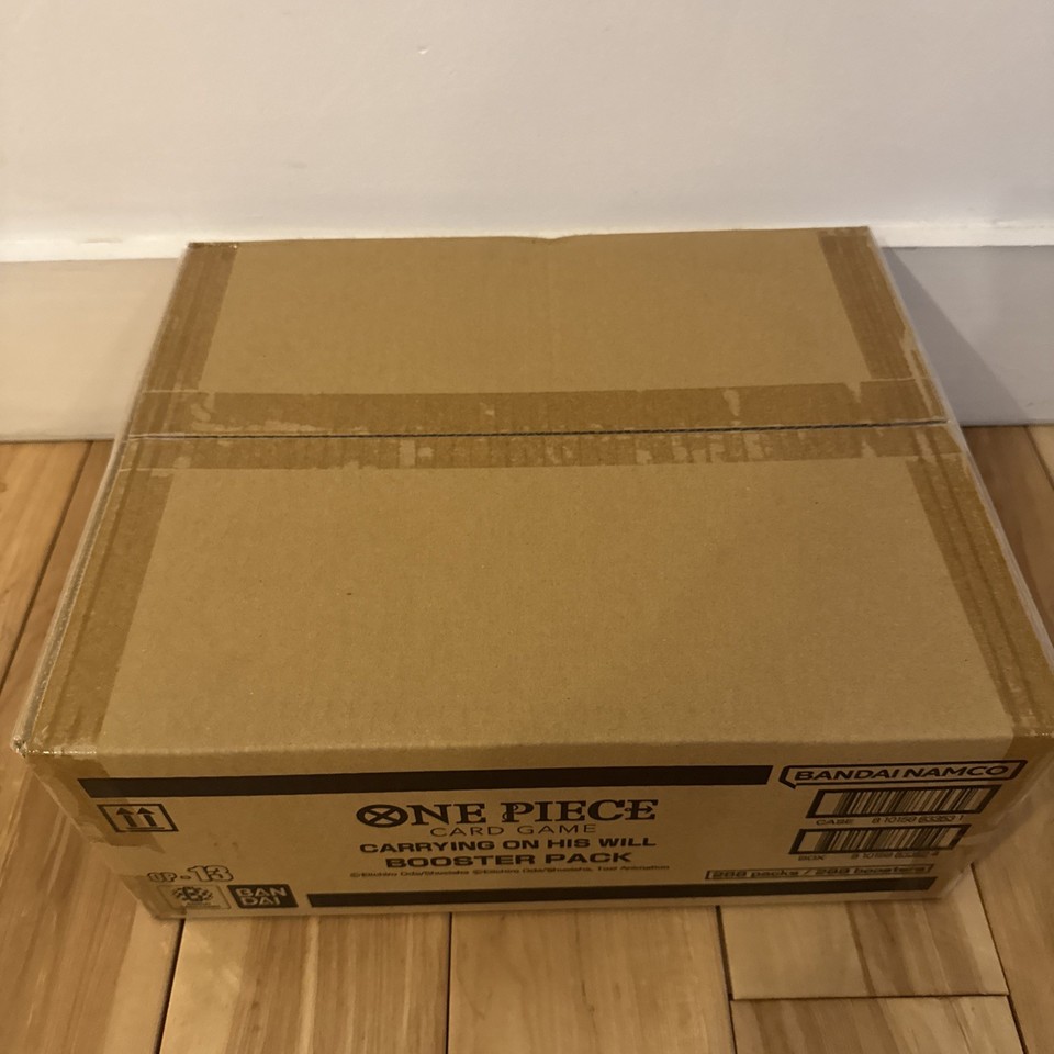 OP-13 One Piece Carrying On His Will English Booster Box OP13 Sealed ...