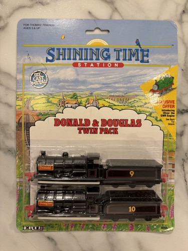 Donald & Douglas Twin Pack ERTL Shining Time Station Sealed 1992 | eBay