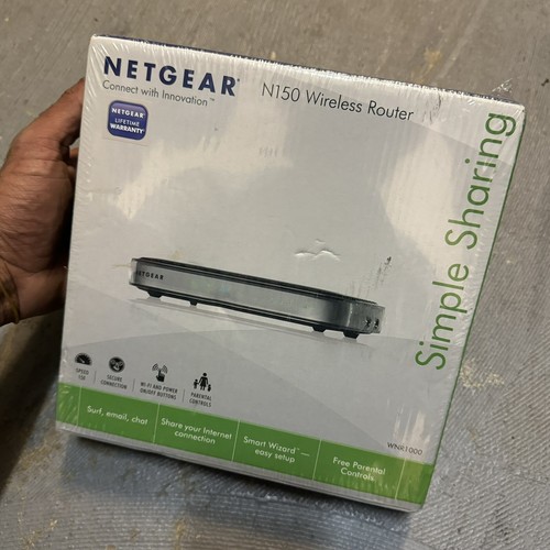 Netgear N150 150 Mbps 4-Port 10/100 Wireless N Router (WNR1000) (new ...
