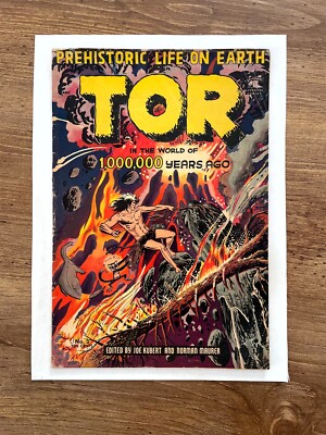 Tor # 3 VG/FN St. John Golden Age Comic Book Joe Kubert Art Prehistoric ...