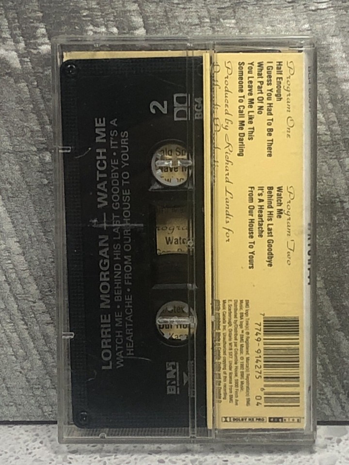 Lorrie Morgan - Watch Me (Cassette Tape) | eBay