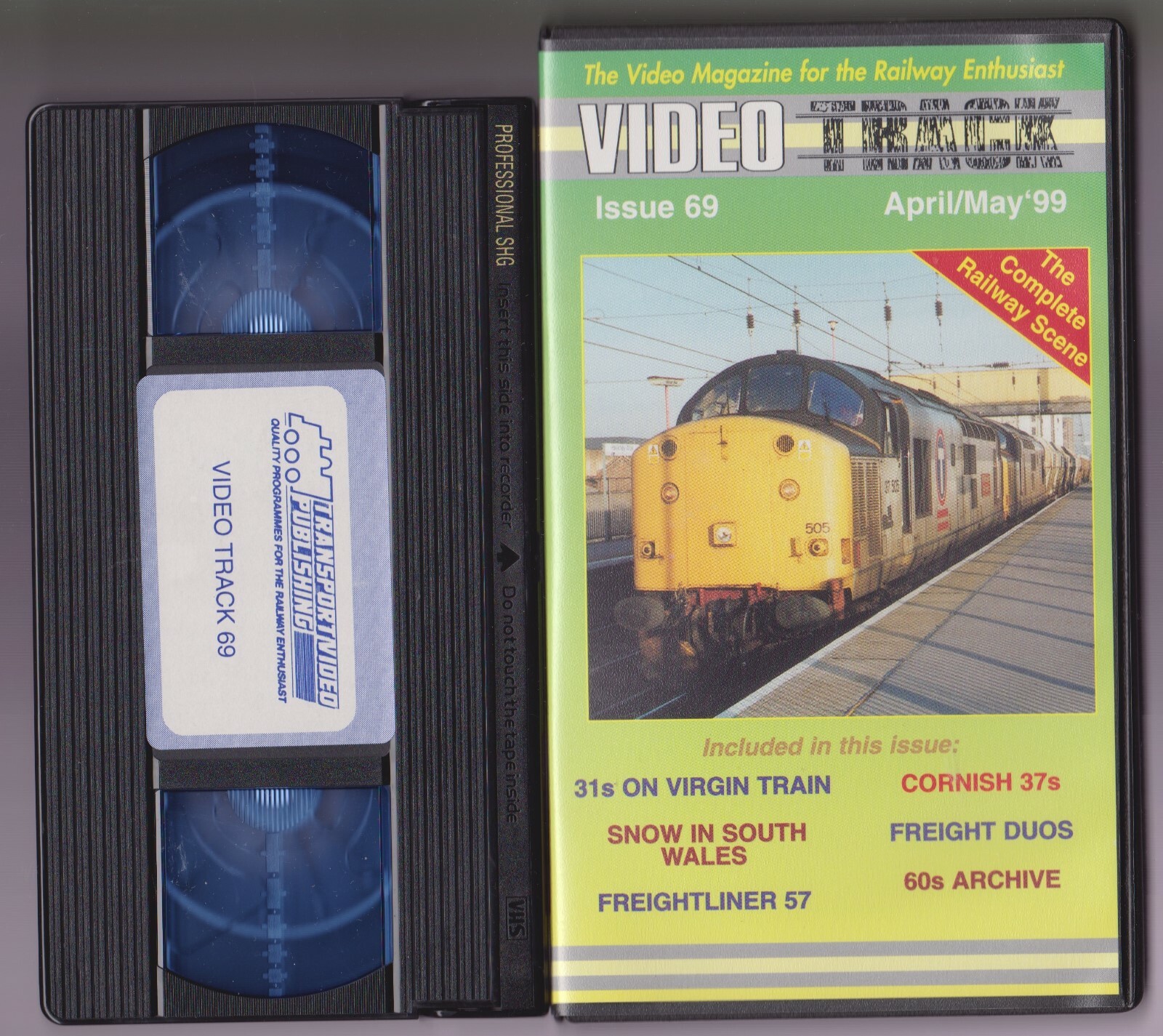 Video Track VHS Video Tapes - Various titles 9 to 107 ~ Railway Video ...
