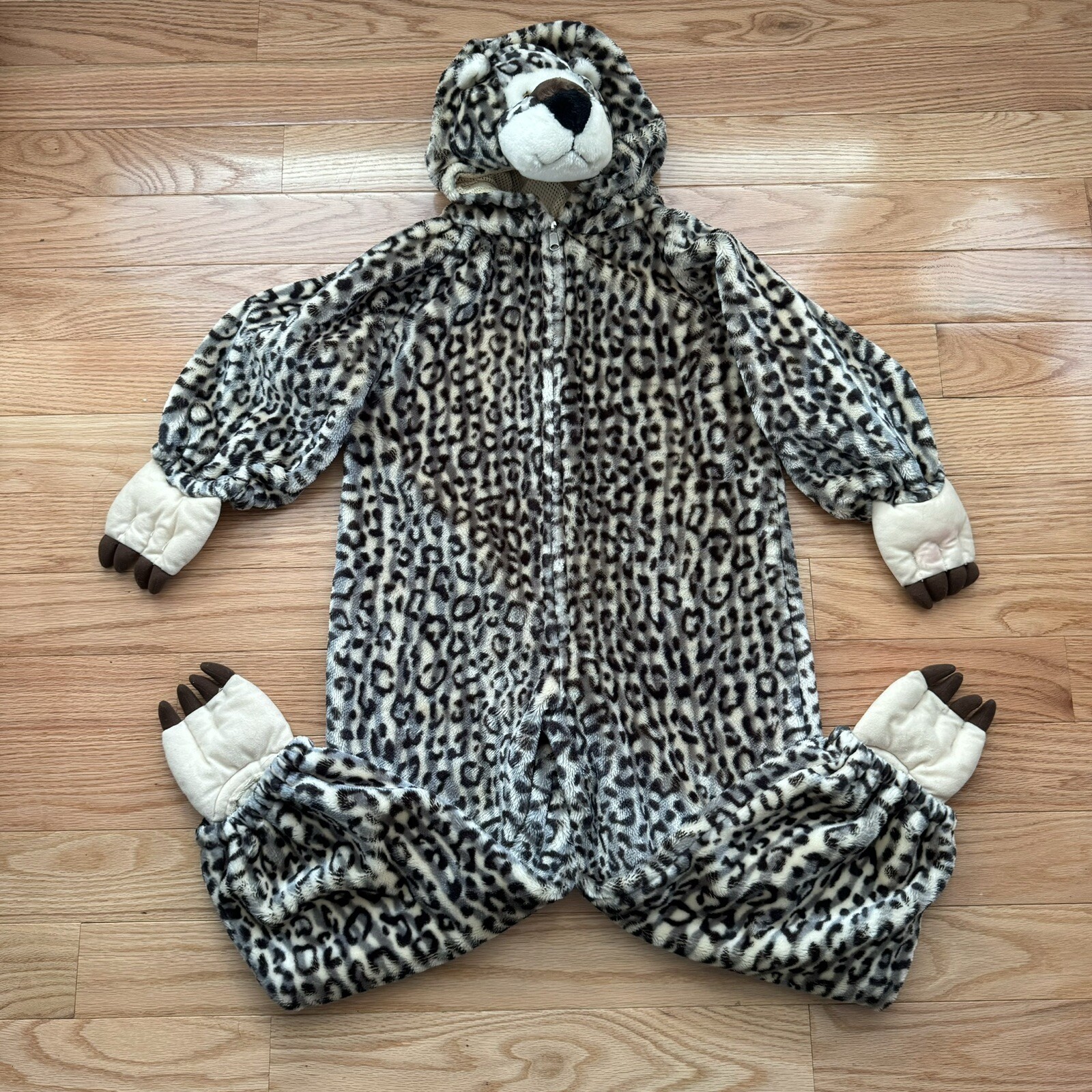 Chosun Leopard Costume Plush Heavy Full Zipper Child … - Gem