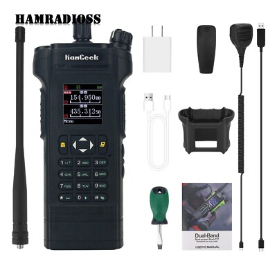 APX-8000 12W Dual Band Radio VHF UHF Walkie Talkie With Mic+Programming ...
