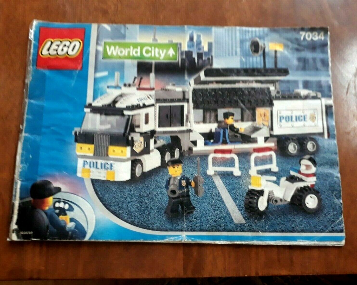 Lego 7034 Surveillance Truck Original instruction book only | eBay