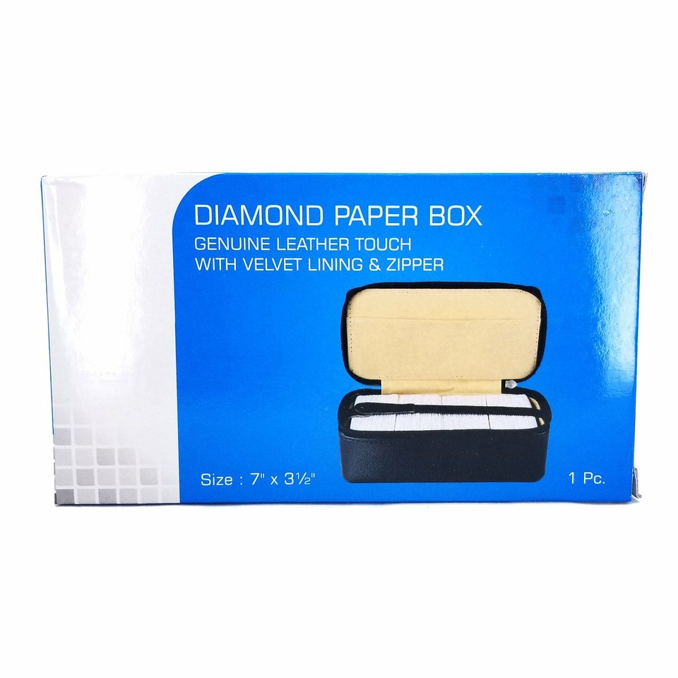 Leather Parcel Diamond Case w/ Zipper for Loose Jewelry Stones | eBay