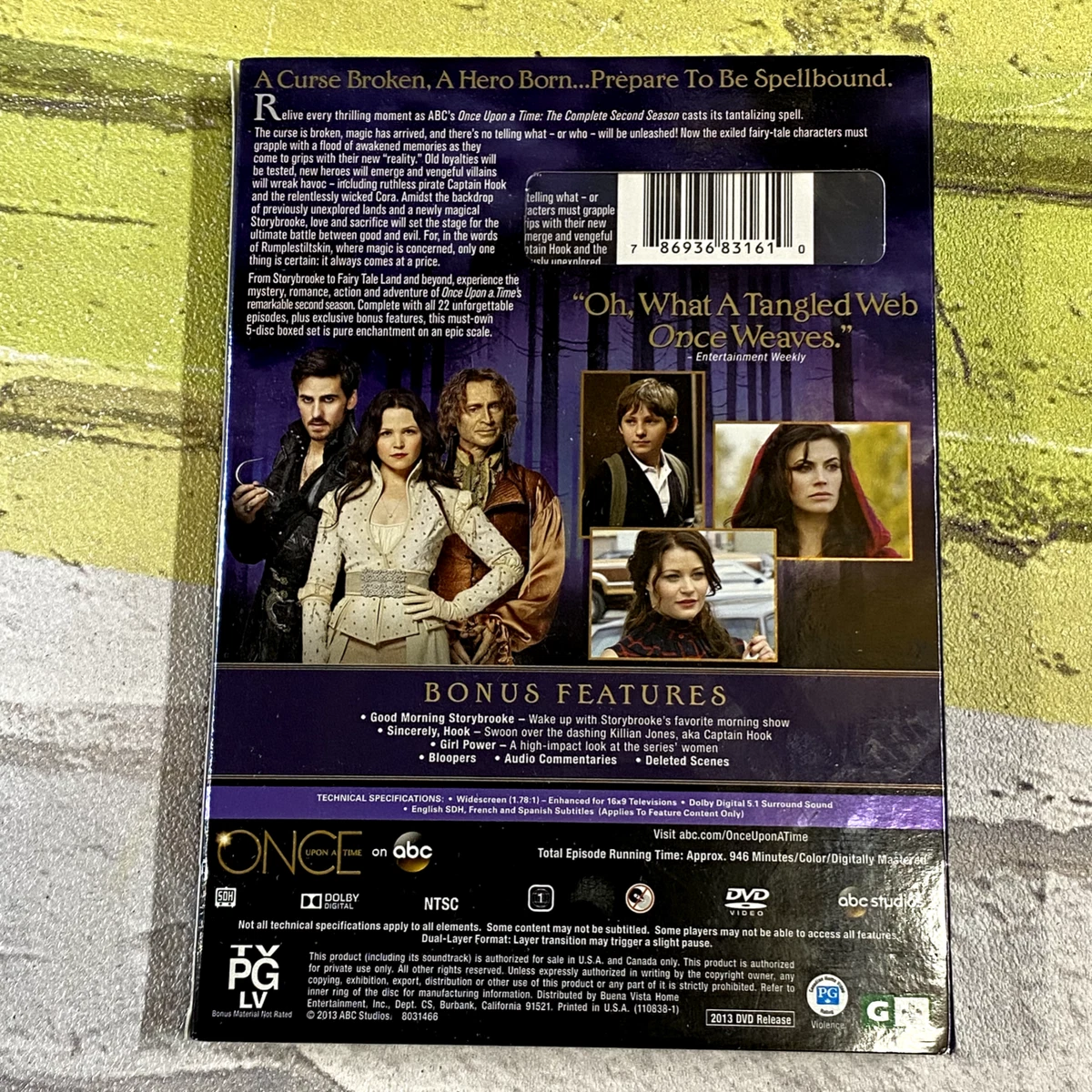 Once Upon A Time Season 2 Poster Hook