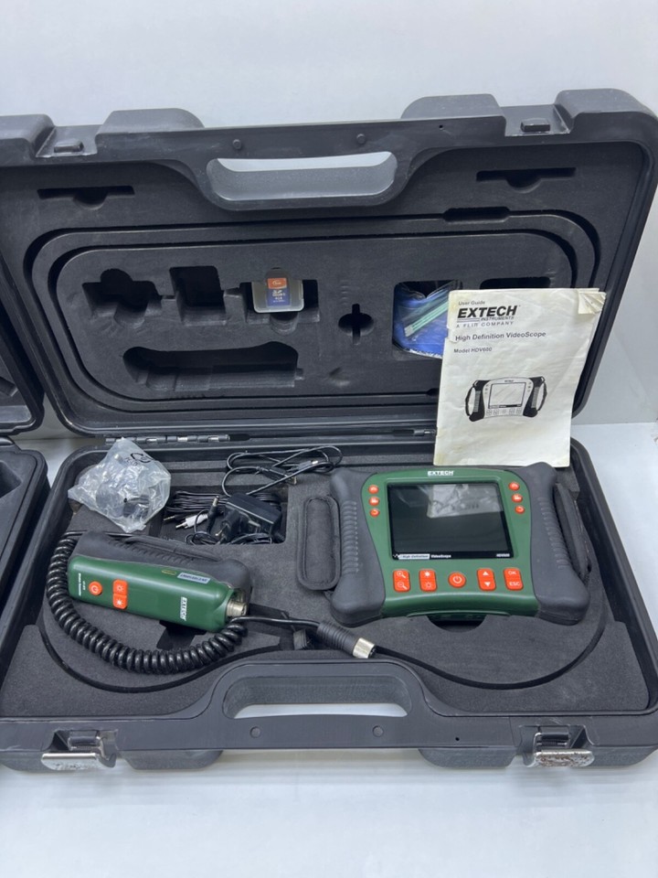 EXTECH HDV600 High-Definition VideoScope with VideoScope Camera Head | eBay