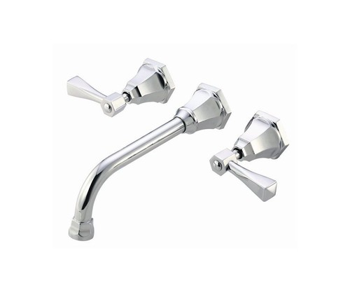 Belle Foret BFL575CP Wall Mounted Bathroom Vessel Filler Faucet in ...