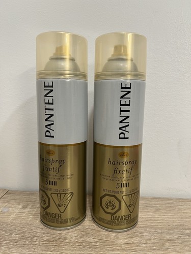 Pantene Hairspray Pro-V Level 5 Maximum Hold Texture & Finish 11 oz NEW ...