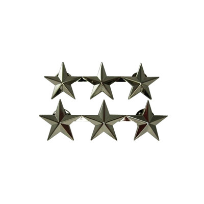 US 3 Star Lieutenant General Rank Badge - WW2 Repro American Stars Army ...