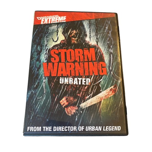Storm Warning Unrated DVD Dimension Extreme - Horror - Minty Clean! | eBay