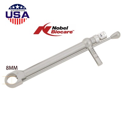 Nobel Biocare Manual Dental Implant Torque Wrench Surgical Prosthetic ...