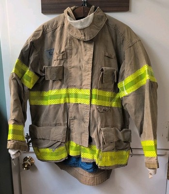Firefighter Honeywell Morning Pride Turnout Bunker Coat 52 X 30 X 36 | eBay