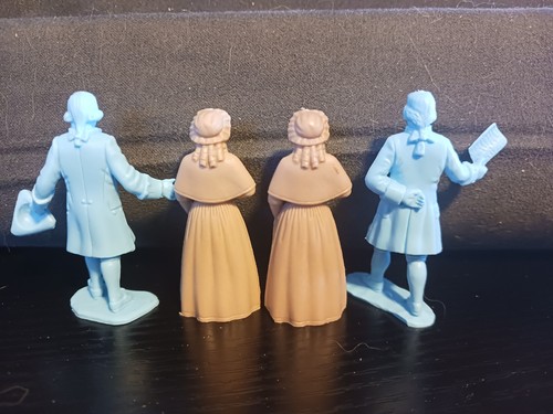 Marx Recast Johnny Tremain Colonial Disney 45 MM 6 Figures | eBay