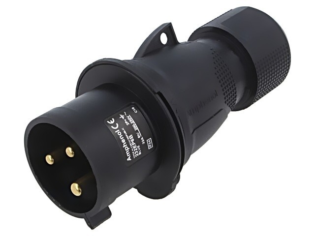 2CMA103581R1000 Connector: AC power supply, 3-phase, male plug, AMP ...