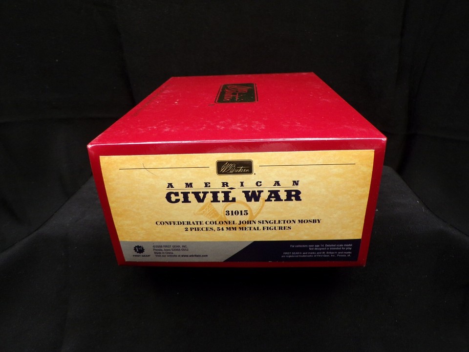 Britains Toy Soldiers Civil War #31015 Colonel John Singleton Mosby ...