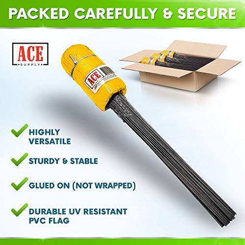 Orange Marking Flags 1000 Pack - 4x5-Inch Marker Assorted Sizes ...