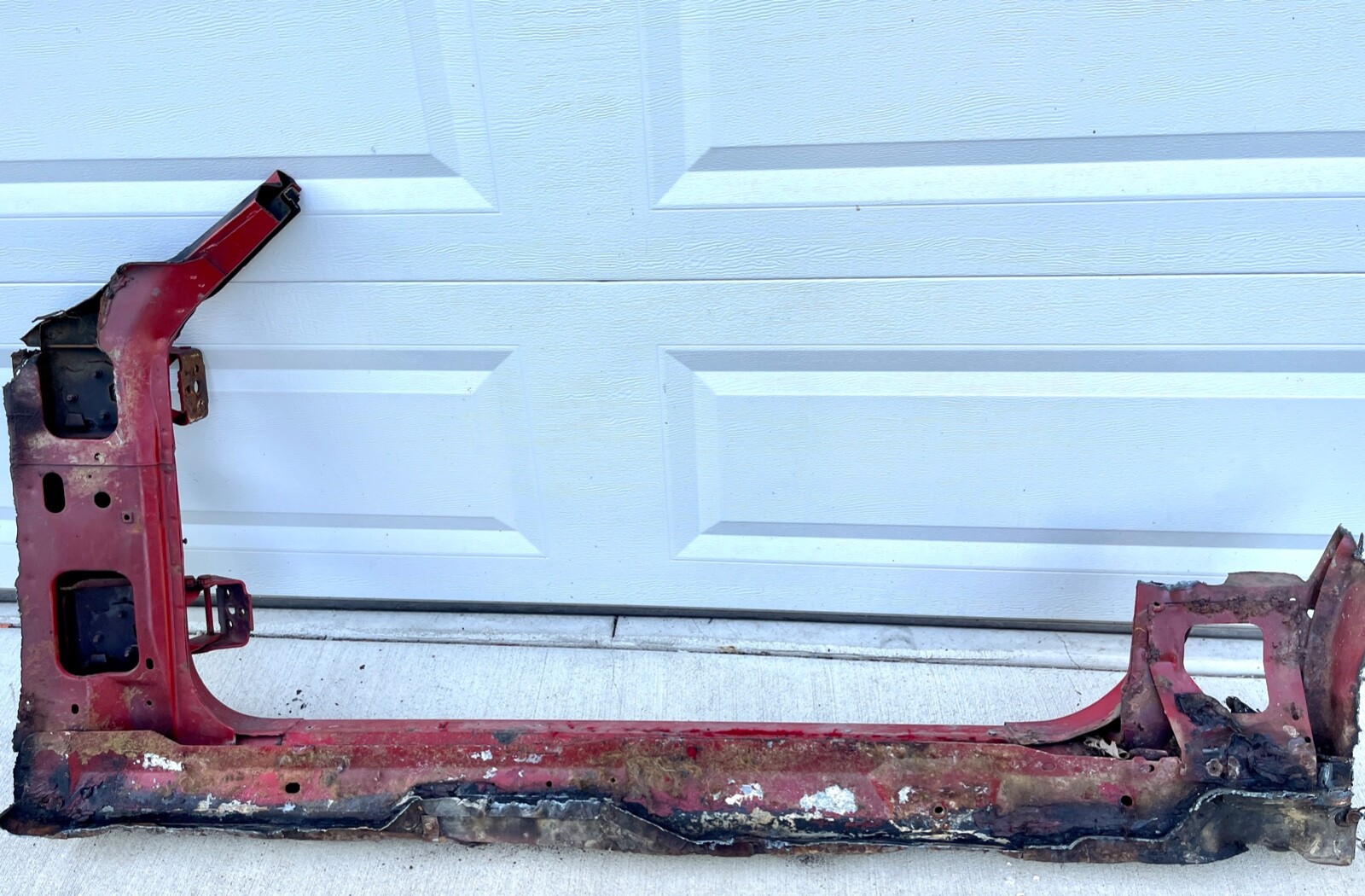 Ford Mustang II Rocker Panel & Door Hinge Frame Entire Section OEM ...