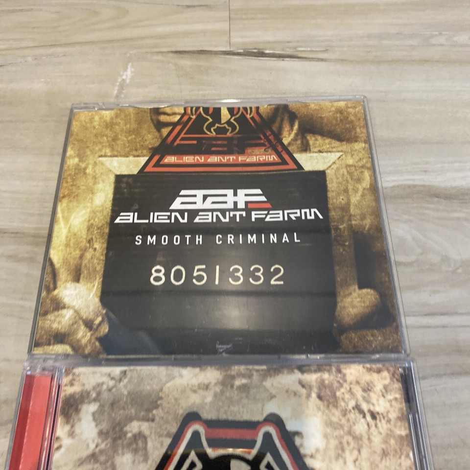 Alien Ant Farm 2 CD 💿 LOT Smooth Criminal IMPORT & ANThology ...