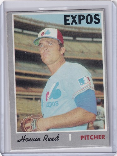1970 Topps Baseball #548 Howie Reed - Montreal Expos | eBay