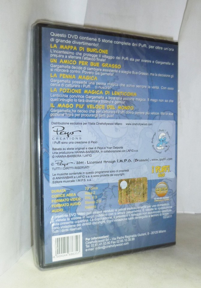 The Smurfs - The Original Series - Gargamel Strikes Back 5 Episodes ...