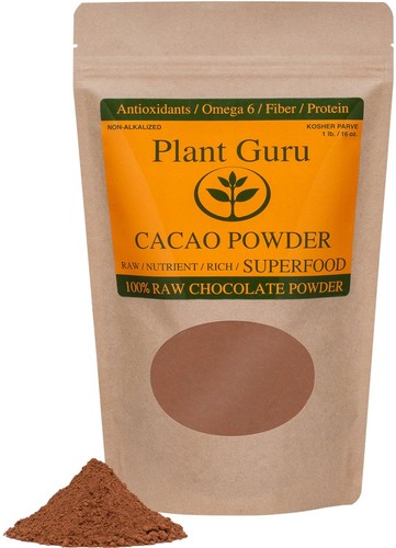 Raw Cacao / Cocoa Powder 100% Pure Kosher 1 lb. Chocolate Arriba ...