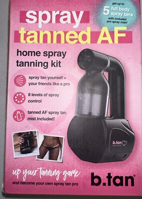 b.tan Spray Tan Kit | At Home Spray Tanning Kit & 8oz. Spray (New) FREE ...