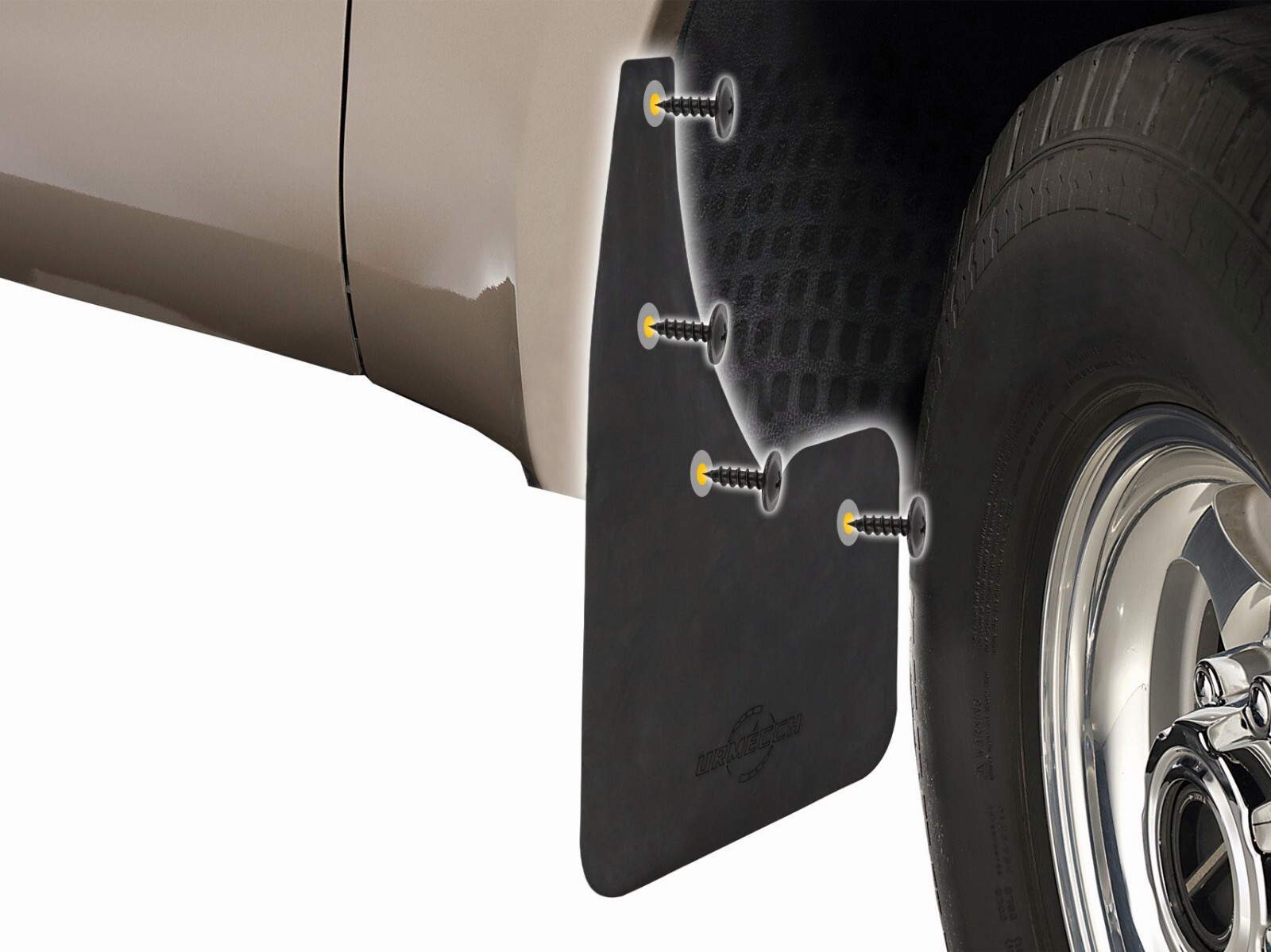 GMC Acadia 5mm Rubber Mud Flaps Mudguards Mudflaps Splash Guards Rear ...