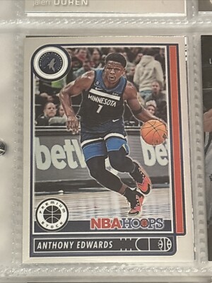 Anthony Edwards No.587 Minnesota Timberwolves Jersey Number 1 | eBay