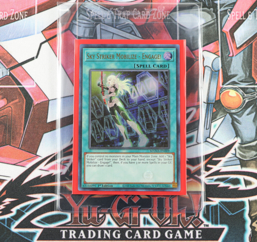 YuGiOh Spell Card Sky Striker Mobilize - Engage! MAMA-EN009 1st Ed ...